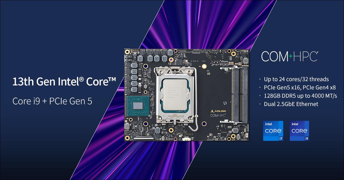 Adlink Launches Com Hpc Crls With 13th Gen Intel Core Processor Adlink